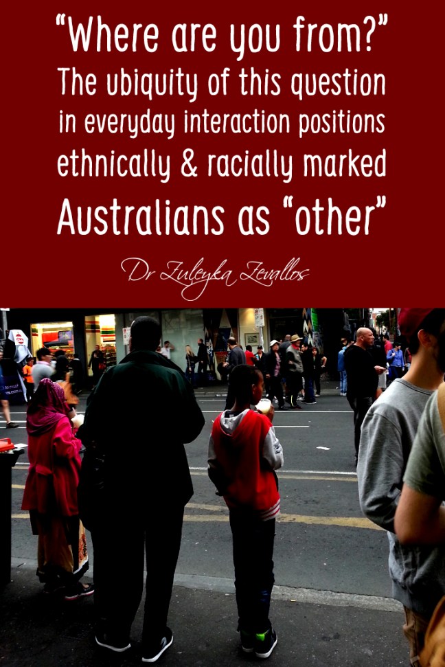 Where Are “Wogs” From? Exploring Subjective Understandings of Racism ...